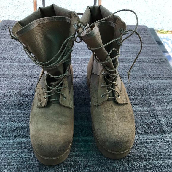 The Unbranded Brand | Shoes | Mens Hot Weather Army Combat Boots Tan ...